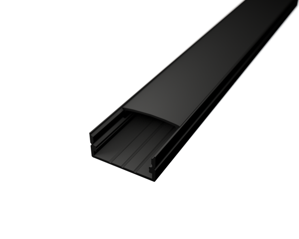 LED Alu Profil standard 2 schwarz / black edition LED Alu Profil standard 2 schwarz / black edition